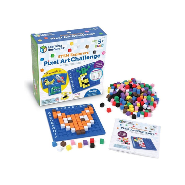 402-Piece Learning Resources STEM Pixel Art Challenge – simplexdeals 402-Piece Learning Resources STEM Pixel Art Challenge – simplexdeals
