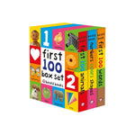 First 100 Board Book Box Set (3 books) – simplexdeals