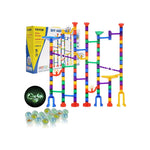 150-Piece Marble Run Set with Glow Marbles – simplexdeals