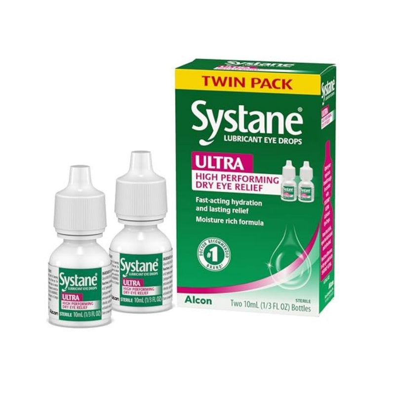 2 Pack Of Systane Ultra Lubricant Eye Drop Bottles – simplexdeals