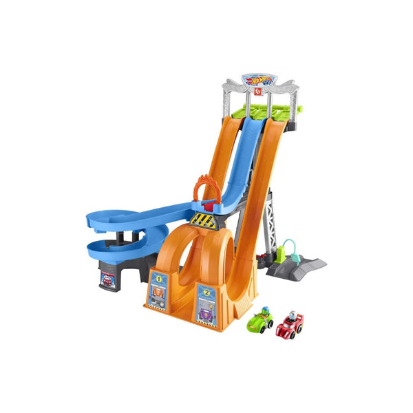 Fisher-Price Hot Wheels Racing Loops Tower Race Track – simplexdeals