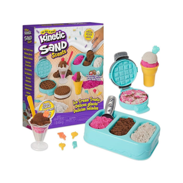 Kinetic Sand Scents, Ice Cream Treats Playset – simplexdeals