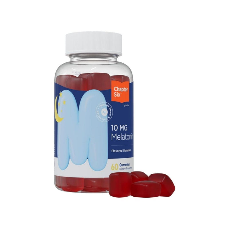 Zahler Chapter Six Melatonin Gummies 10mg (60 Gummy Bottle) – simplexdeals