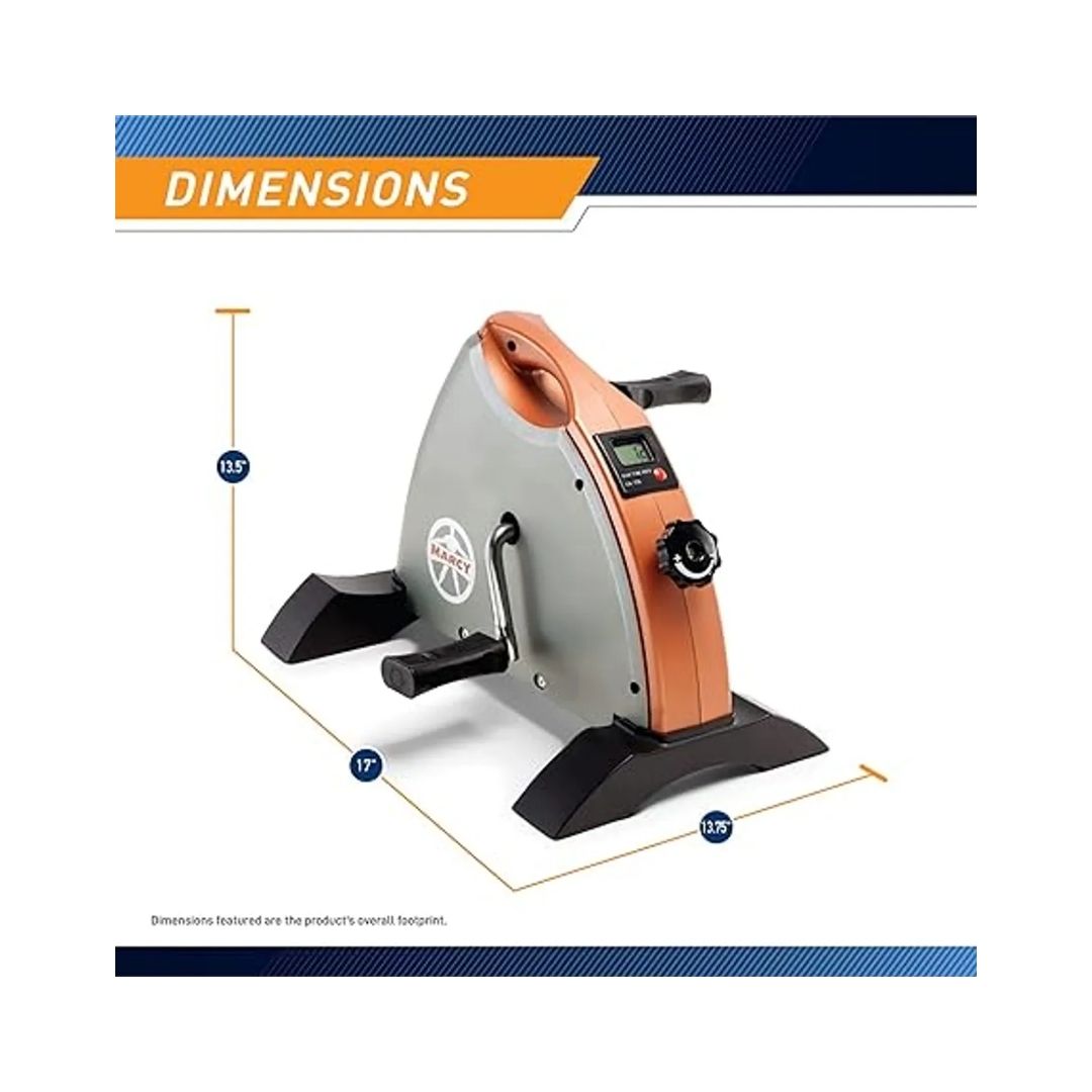 Marcy Cardio Mini Cycle – Portable Cardio Machine with Variable Resist ...