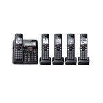 Panasonic Cordless Phone, 5 Handsets – simplexdeals