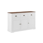 Homfa W Sideboard Buffet Cabinet with 3 Drawers – simplexdeals