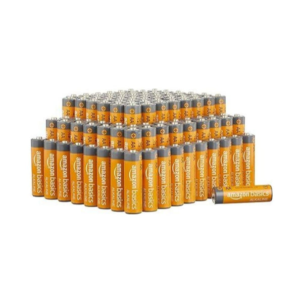 100-Pack Amazon Basics AA Alkaline High-Performance Batteries ... 100-Pack Amazon Basics AA Alkaline High-Performance Batteries ...