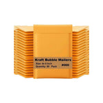 50-Count 4 X 8 Kraft Bubble Mailers Padded Envelopes – simplexdeals