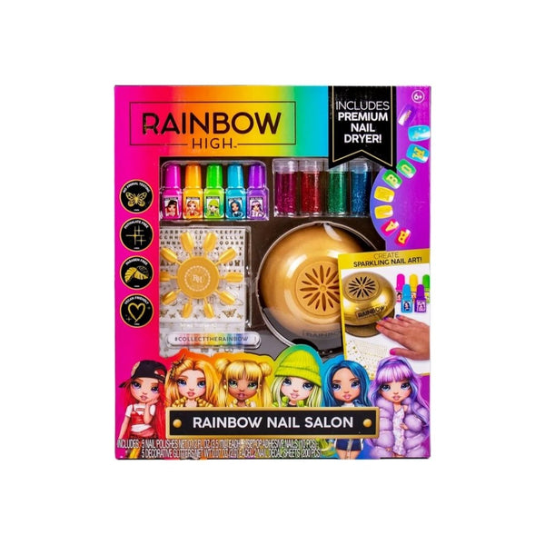 Horizon Group USA Rainbow High Rainbow Nail Salon Kit – simplexdeals