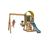 KidKraft Ainsley Wooden Outdoor Swing Set – simplexdeals