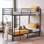 Twin over Twin Steel Bunk Beds – simplexdeals