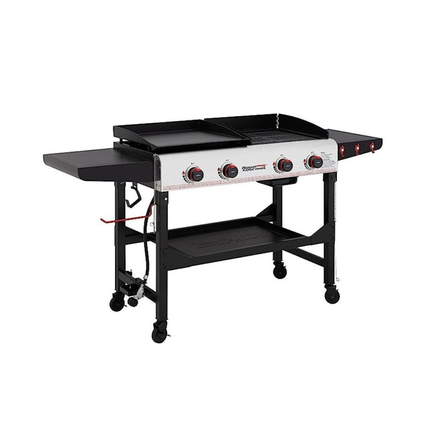Royal Gourmet 4-Burner Portable Flat Top Gas Griddle Combo Grill ...