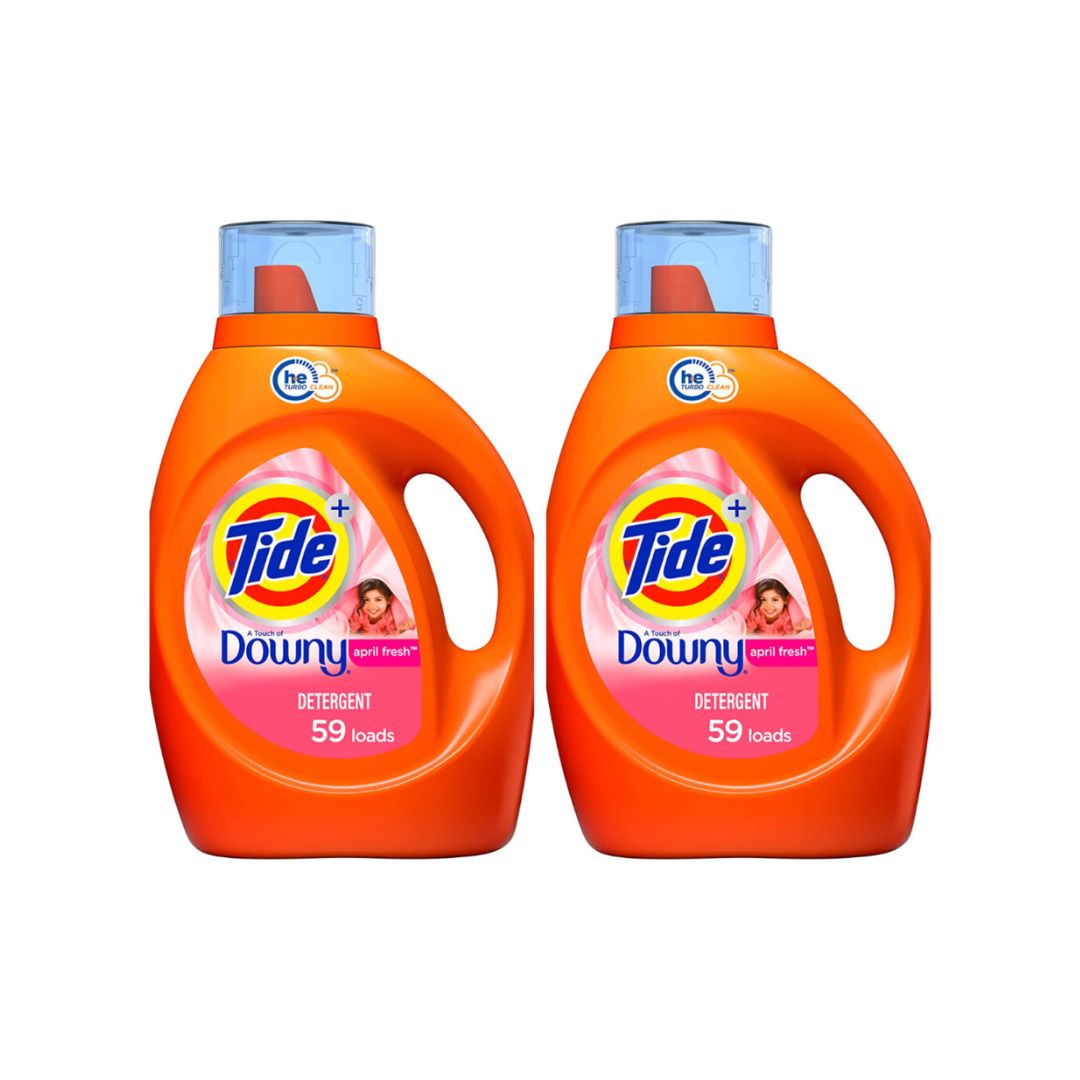 2 Bottles of Tide with Downy Laundry Detergent Liquid Soap – simplexdeals