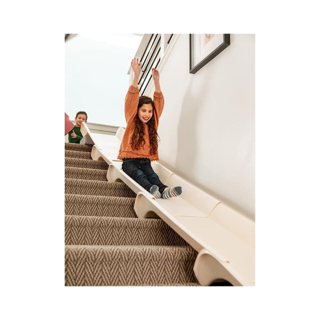 Stairslide Original Stair Mounted Kids Indoor Home Staircase Slide (Se ...