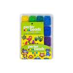 Perler Assorted Fuse Beads Kit with Storage Tray and Pattern Book, 400 ...
