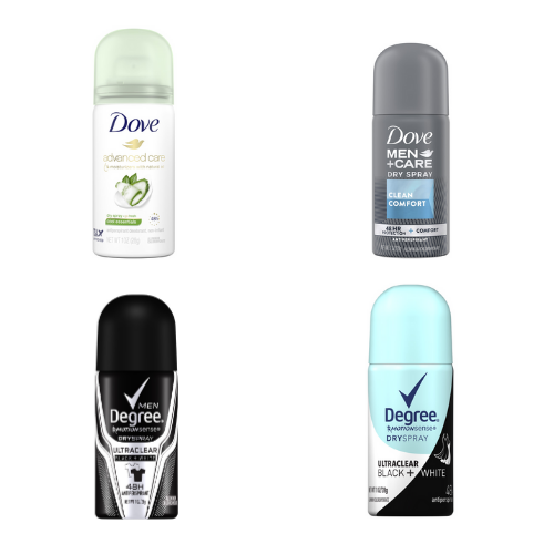 Free Sample Of Dove And Degree Spray Antiperspirant Deodorant – simplexdeals