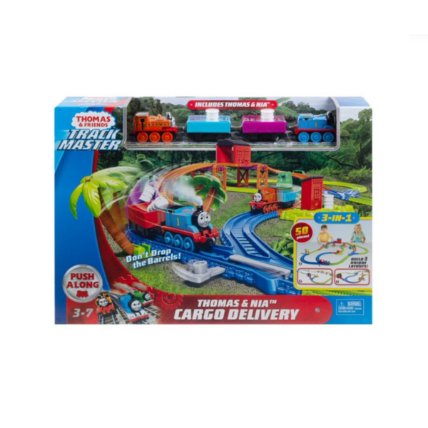 Thomas & Friends Trackmaster Thomas & Nia Cargo Delivery Via Walmart ...