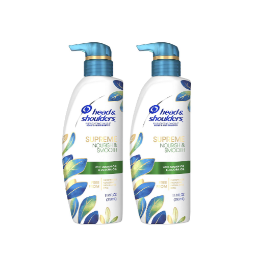 2 Head & Shoulders Supreme, Scalp Care and Dandruff Treatment Shampoo ...