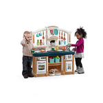 Step2 Large Plastic Play Kitchen with Realistic Lights & Sounds Via Am ...