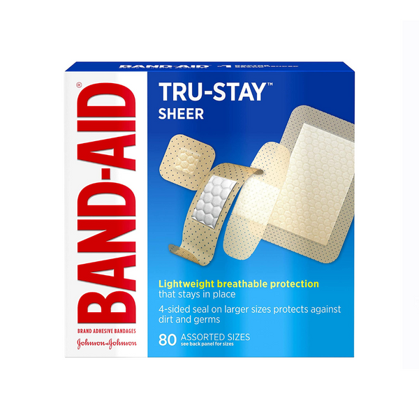 80 Band-Aid Assorted Sizes Bandages – simplexdeals