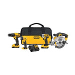 DEWALT 20V MAX Combo Kit, Compact 4-Tool Via Amazon – simplexdeals