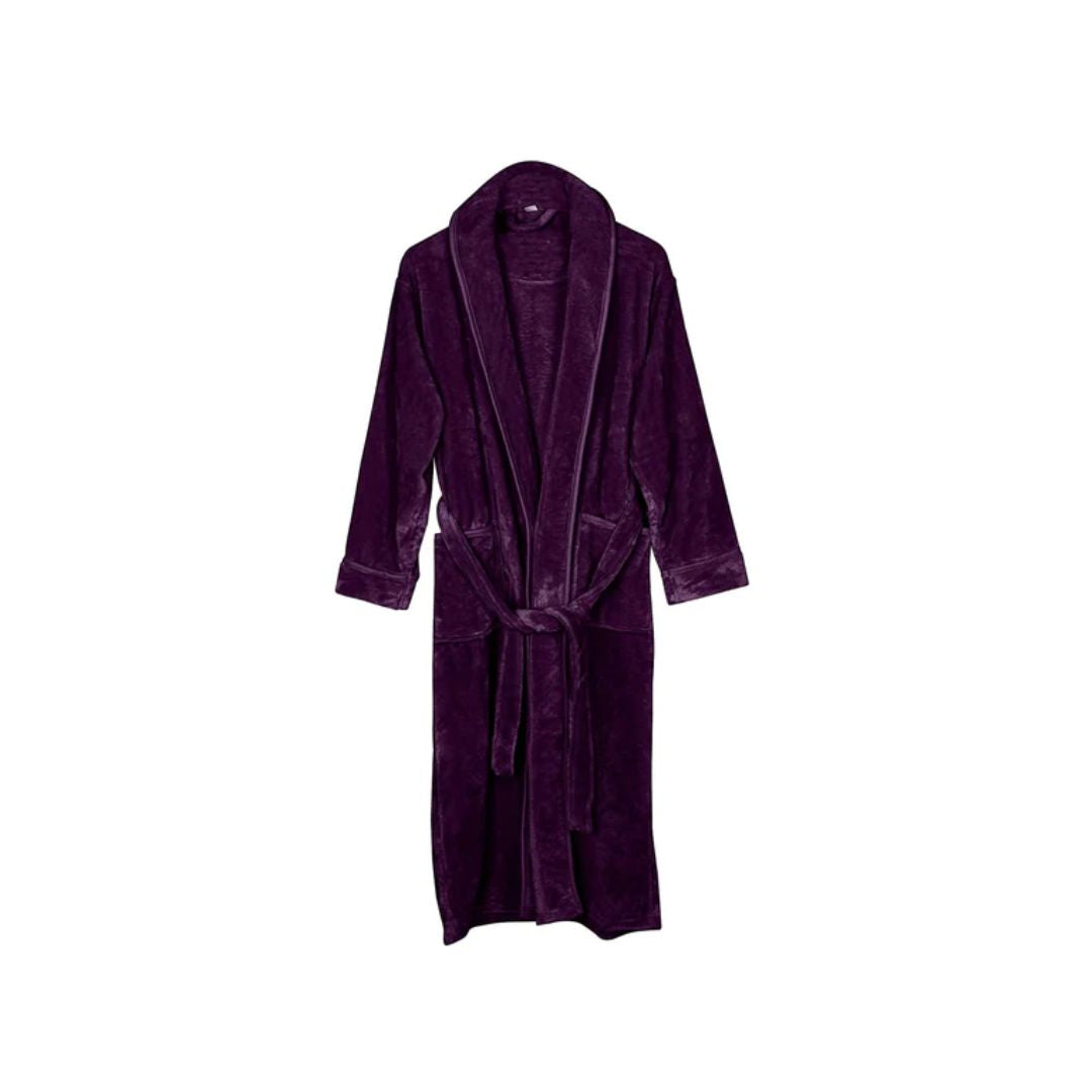 NY Threads Women Fleece Shawl Collar Bathrobe (15 Colors) – simplexdeals